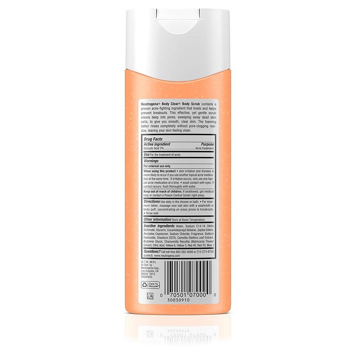 Neutrogena Body Clear Body Scrub 250ml (8.5 fl oz)